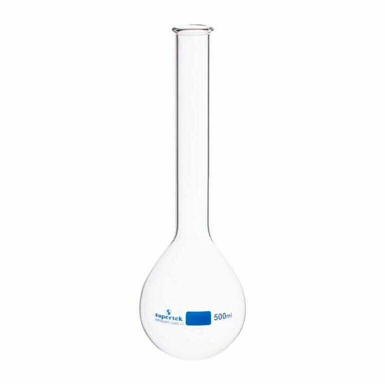 Kjeldahl Flask Long-Neck – Nitrogen Analysis | Lab Glassware USA