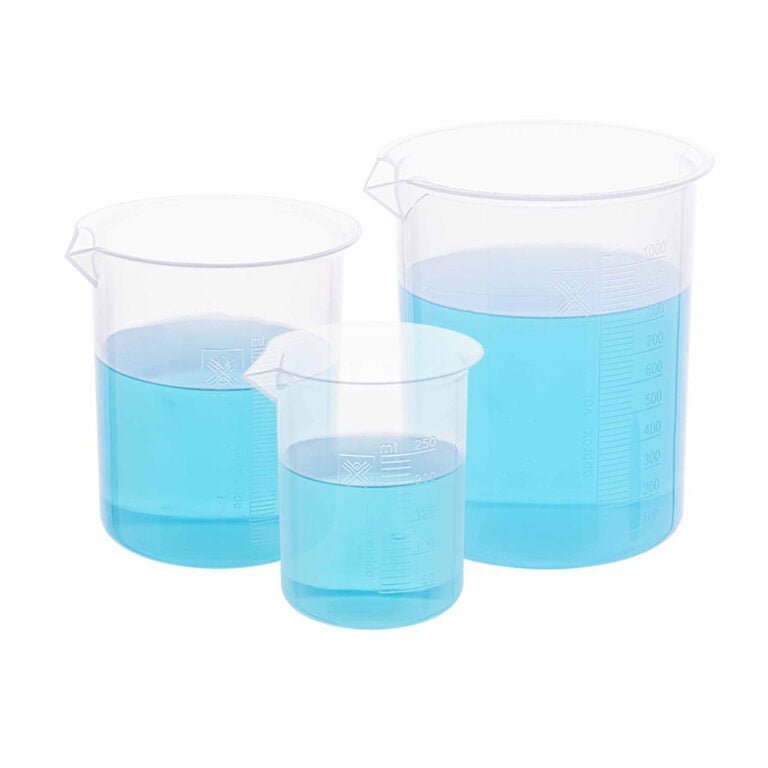 Plastic Lab Beakers – Durable, Chemical-Resistant PP Beakers