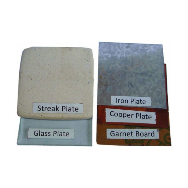 Mineral Testing Plate, Set of 5 - Scientific Lab Equipment Manufacturer ...